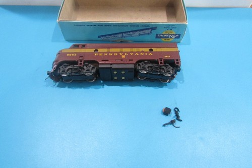 Ho Scale Athearn F7 Locomotive Super Powered Pennsylvania #9643 Lot ...