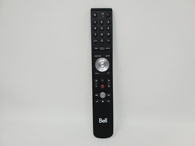 Bell Fibe TV Slim Remote Control Black Tested | eBay