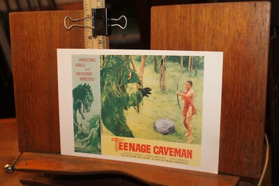 Oversize Pulp Postcard Teenage Caveman | eBay