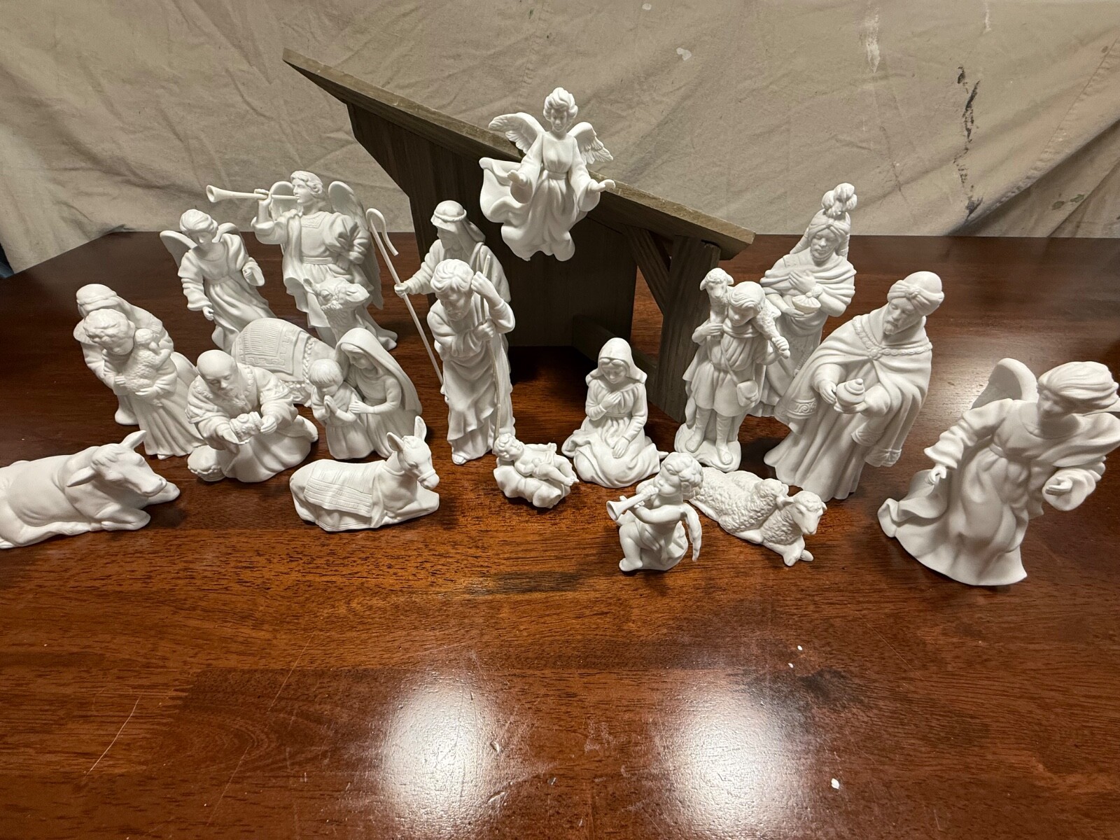 Vintage Avon White Nativity | ALL 21 pcs in Original Boxes | eBay