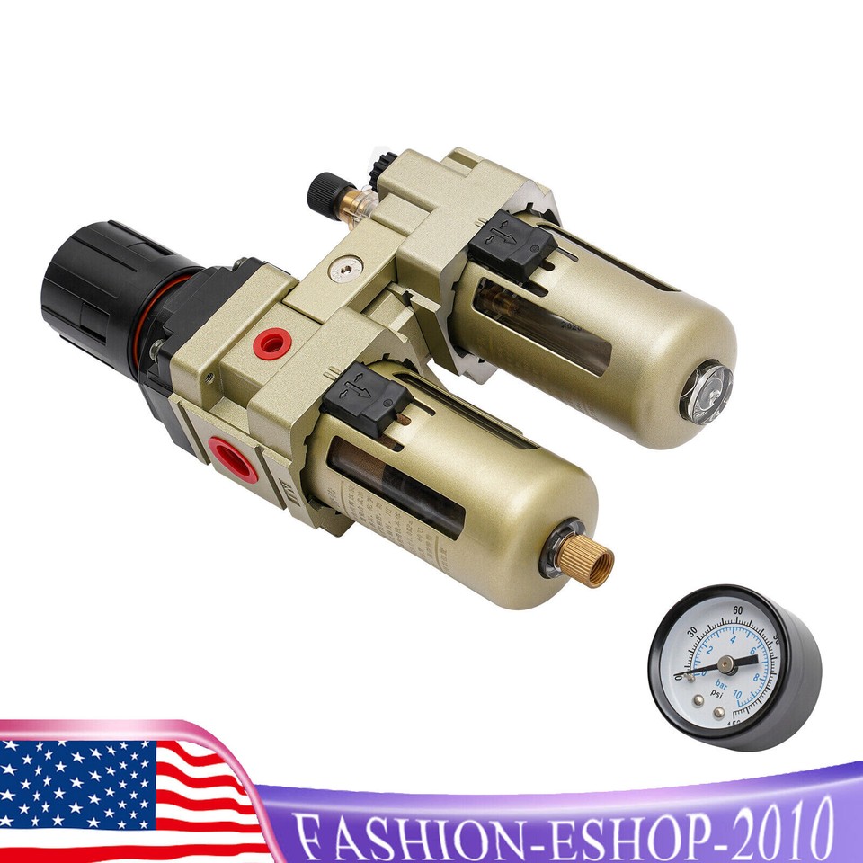 Air Pressor Oil Water Separator Regulator Trap Filter Tire Changer ...