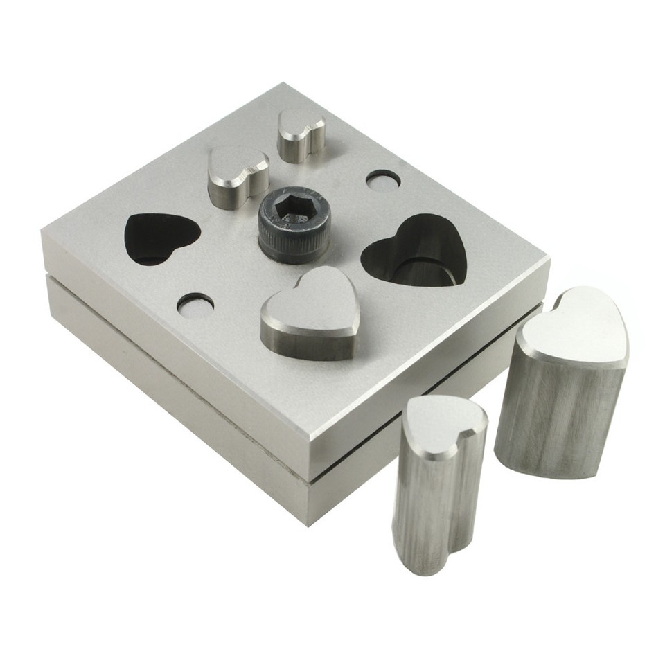 Disc Cutter - Heart - 5 Punches - for Jewelry Making - SFC Tools - 28 ...
