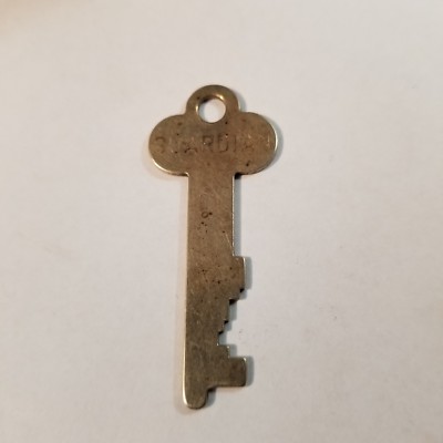 Vintage Guardian Padlock KEY FLAT MARKED "GUARDIAN" ANTIQUE LOCK KEY | eBay