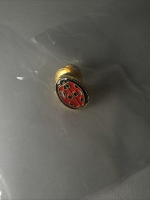SS18 Supreme Ladybug Gold Enamel Pin Red RARE TRUSTD SELLER FREE SHIP ...