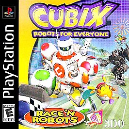 CUBIX ROBOTS FOR EVERYONE RACE 'N ROBOTS - PS1 , Disk Only 790561525318 ...