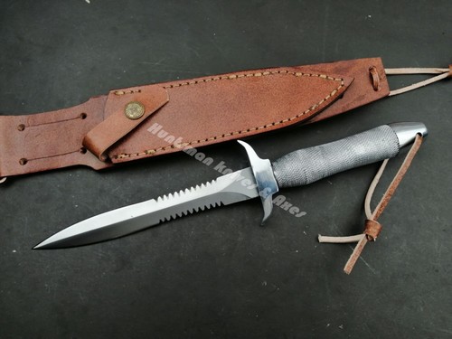 Custom Made 12 C 27 Steel Gerber MK-II REPLICA Dagger Checkered ...