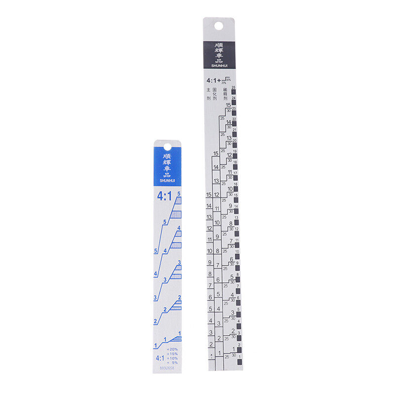 Mixing Tool Standard Car Paint Ruler Suitable for Cars Paint Ruler ...