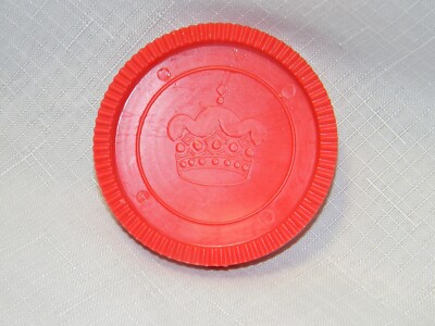1 - Giant Red Plastic Checker 3" Across ~Replacement Piece~ GIANT ...