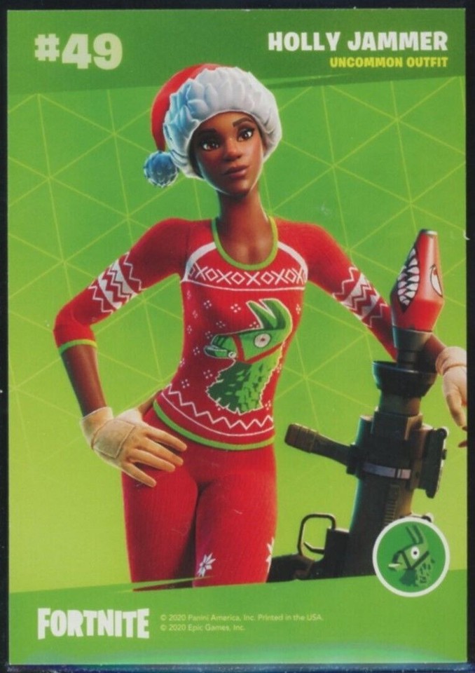 2020 Panini Fortnite Series 2 Holly Jammer Uncommon Outfit #49 | eBay