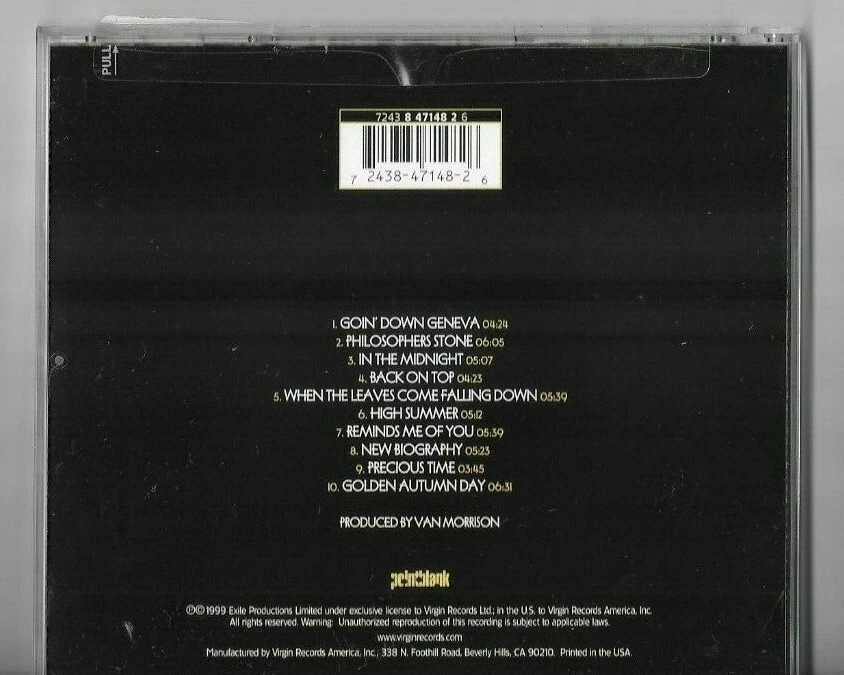 Van Morrison Back On Top