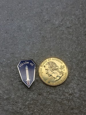 US Army Infantry School Fort Benning Georgia Follow Me Lapel Pin P14872 ...
