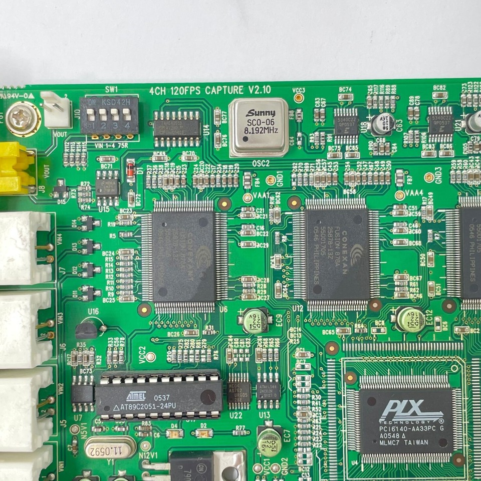 PLX PCI16140-AA33PC 4CH 120FPS CAPTURE V2.10 | eBay