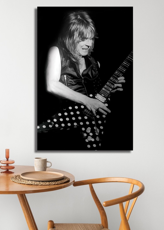 Randy Rhoads Poster 24x36 Inch Iconic Photo Rare Wall Art Print - RR21 ...