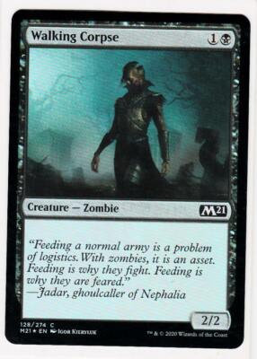 MTG: M21: Foil: Walking Corpse | eBay