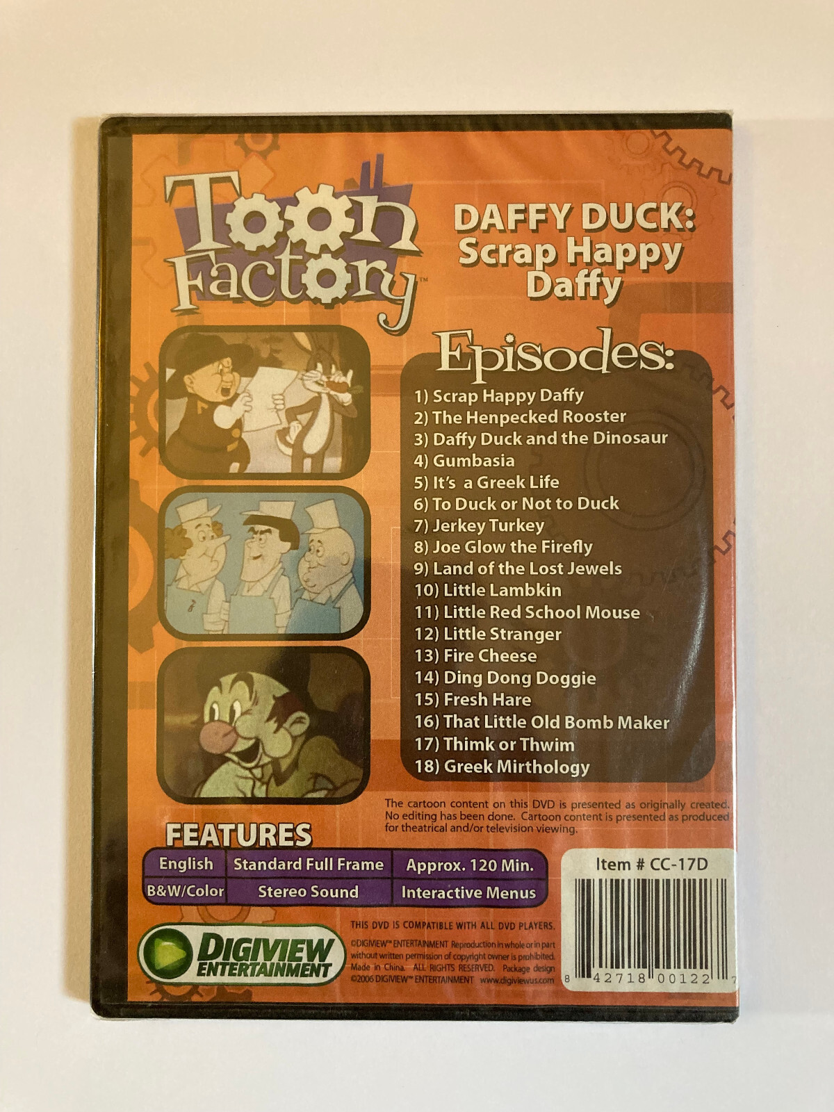 Toon Factory, Daffy Duck: Scrap Happy Daffy Brand New Sealed DVD | eBay