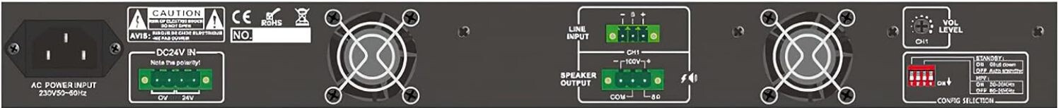 CMX Audio DA-240 Class D Power Amplifier, 240W Rated Power Output | eBay