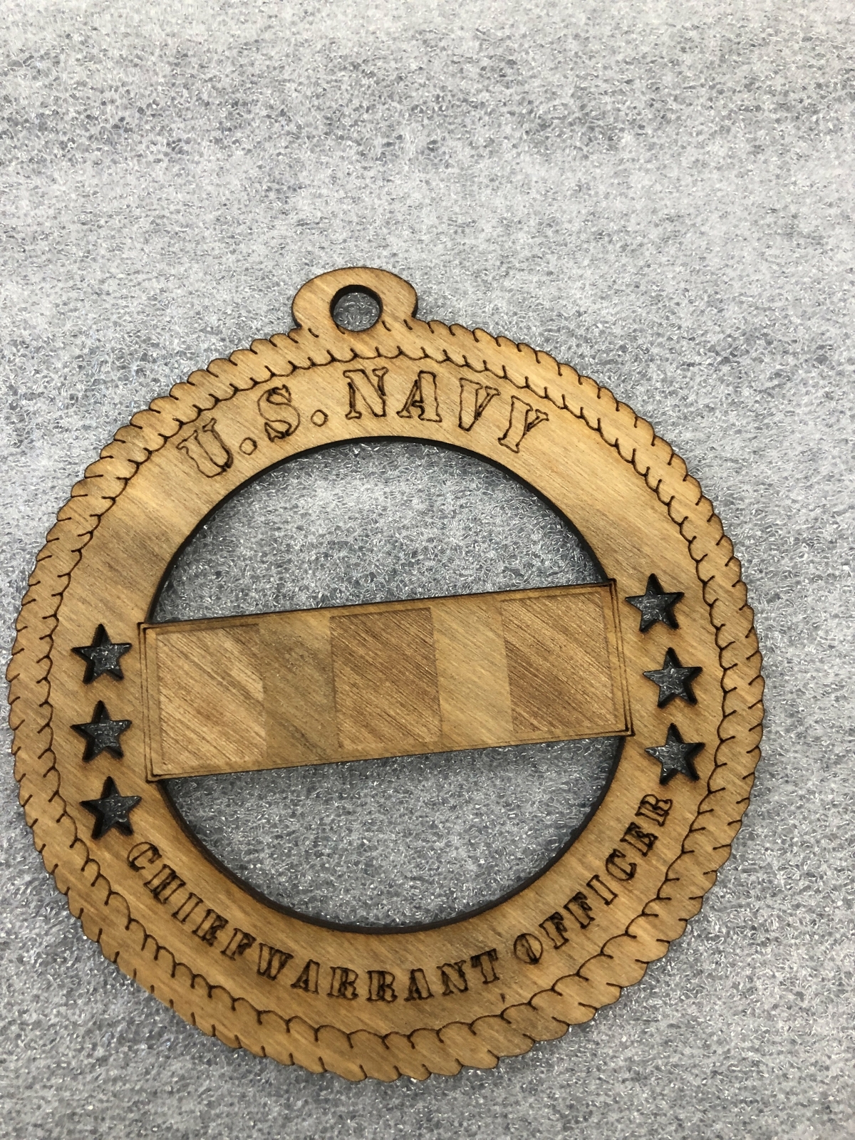 Navy Officer Rank Insignia CHIEF WARRANT OFFICER CWO2 & CWO4 wooden ...