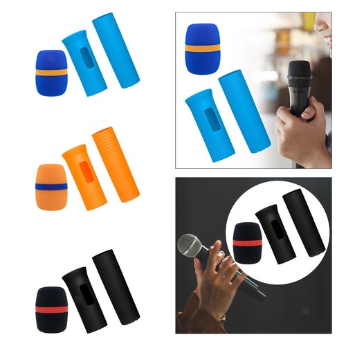 Handheld Mic Protection Sleeve Microphone Handle Cover for Conferences ...