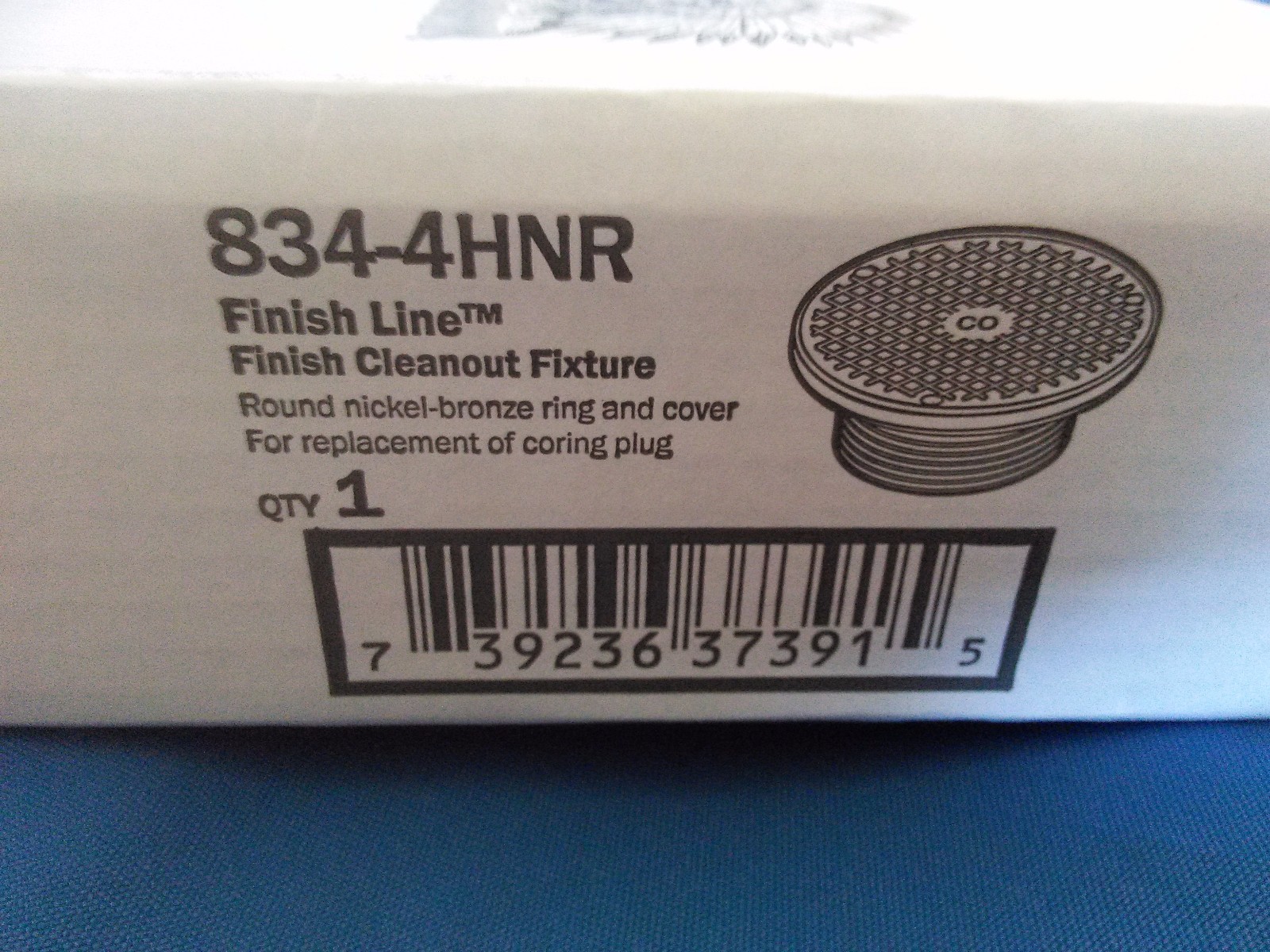 Sioux Chief 834-4HNR Finish Drainage Line Cleanout Fixture Nickel ...