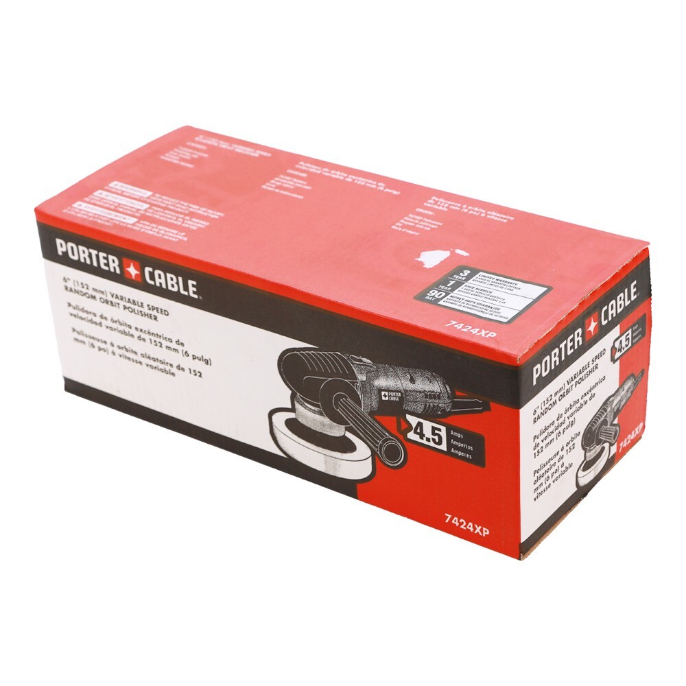 Porter Cable Random Orbital Polisher Swirl Free Variable Speed 6 Inch ...