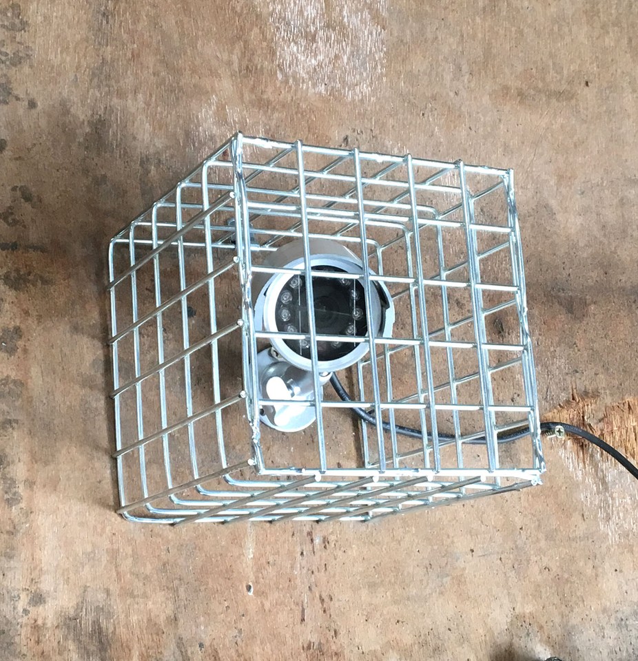 Wire mesh guards CCTV PIR Sensor camera cage anti vandal Bespoke sizes ...