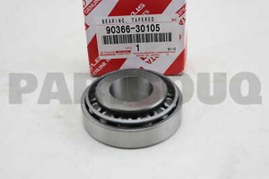 9036630105 Genuine Toyota BEARING, TAPERED ROLLER (FOR FRONT DRIVE ...