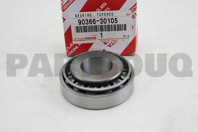 9036630105 Genuine Toyota BEARING, TAPERED ROLLER (FOR FRONT DRIVE ...