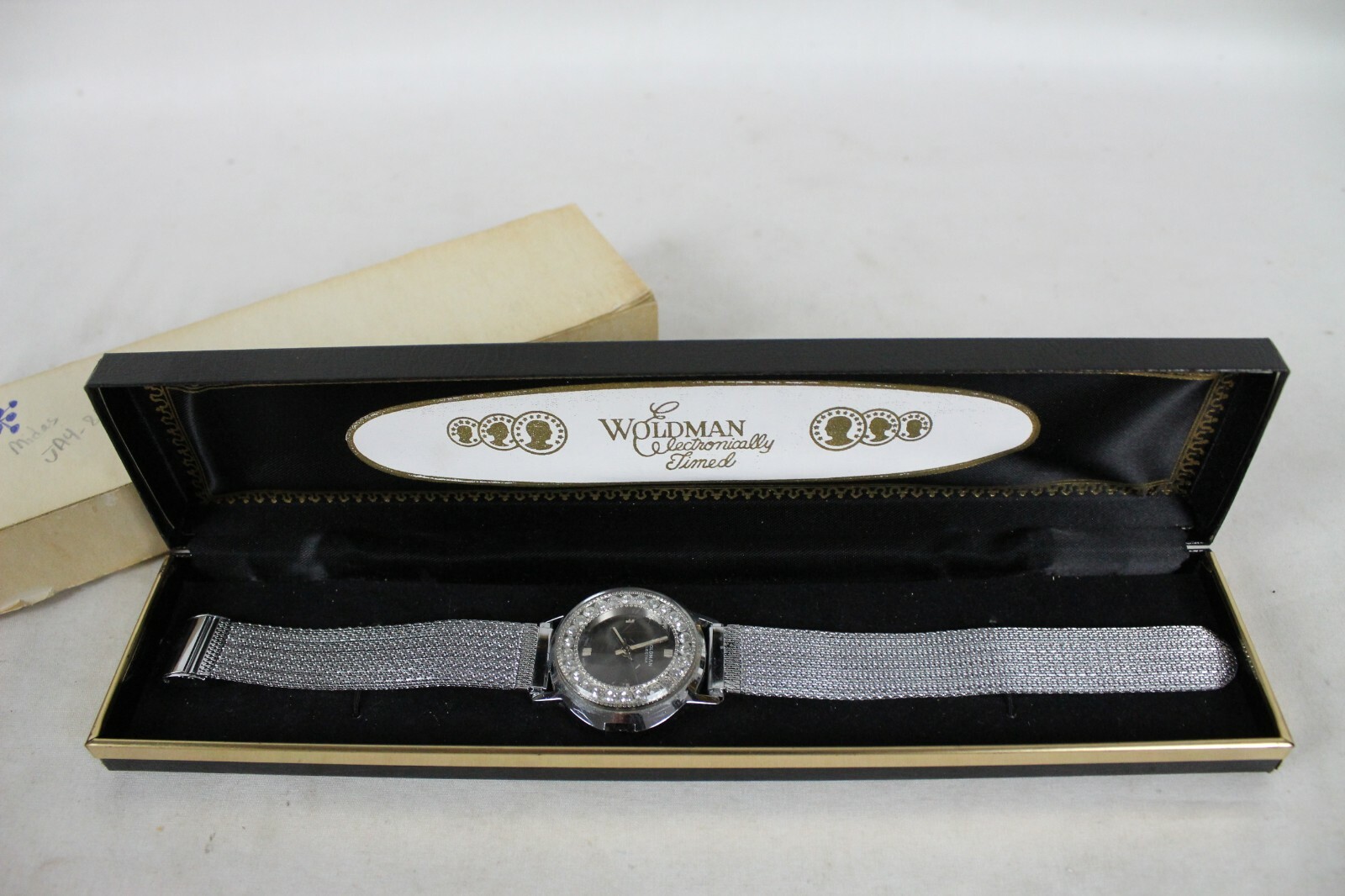 Vintage Woldman Electronically Timed Womens Wrist Watch w/ Original ...