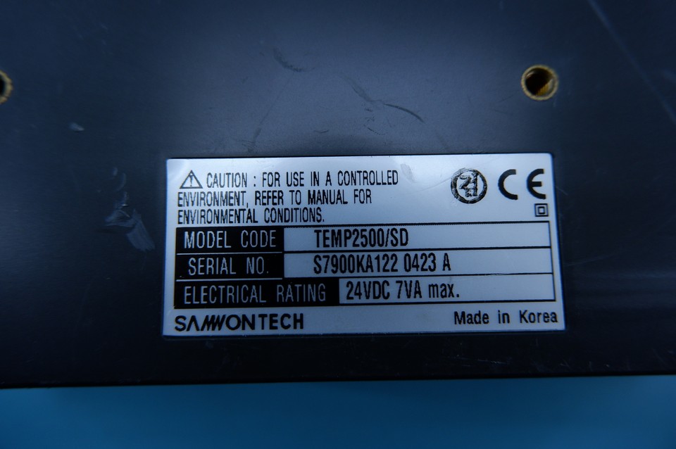 SAMWONTECH TEMP2500/SD temperature controller TEMP2500SD 60days ...