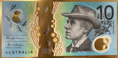 💫Two Australia 2017 $10 notes PREFIX BA Ten dollar Brand New ...