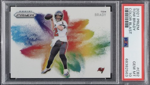 2021 PANINI PRIZM TOM BRADY COLOR BLAST SSP - PSA 10! GEM MINT | eBay