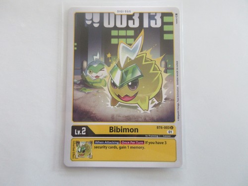 Bibimon BT6-003 Digimon Card Game NM | eBay