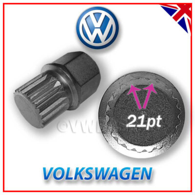 for Volkswagen Security Master Locking Wheel Nut Key ABC9 21points VW ...