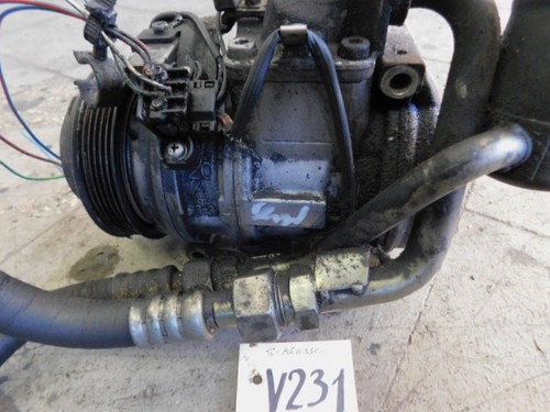 Mercedes S-Klasse W140 500 CL Klimakompressor orig. Denso 0002340811 ...