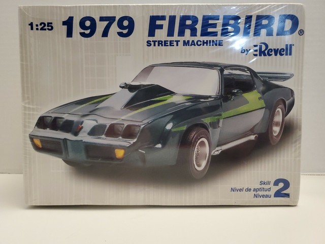 Vintage Revell 1979 Pontiac Firebird Street Machine 1 25 Kit Model Car ...