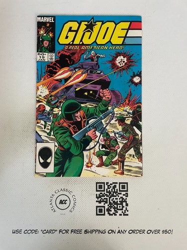 G.I. Joe # 19 NM- Marvel Comic Book Baroness Duke Snake Eyes Cobra 11 ...