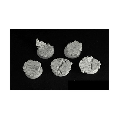 Scibor Mini Bases Sci-Fi Elven - 25mm Round Bases #2 Pack New | eBay