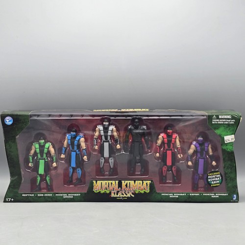 Mortal Kombat Klassic 6 Pack Action Figures Set by Jazwears - NIB | eBay