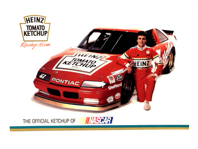 1988-89 HUT STRICKLIN OSTERLUND #57 HEINZ PONTIAC NASCAR WINSTON CUP ...