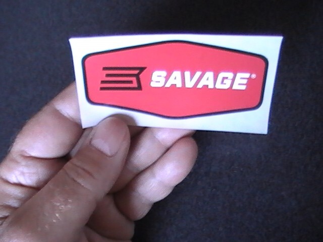 Savage Decal Sticker Savage Genuine Factory Vinyl Decal Sticker Savage ...