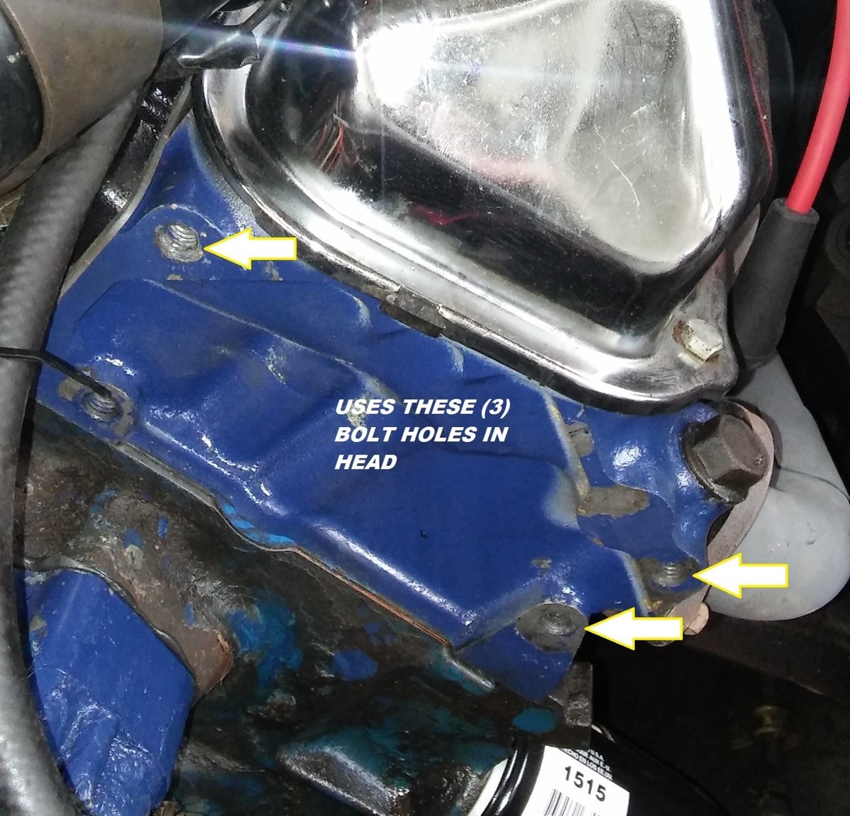 Ford 460 Power Steering Mount CVF Ford BBF 429 & 460 Serpentine System