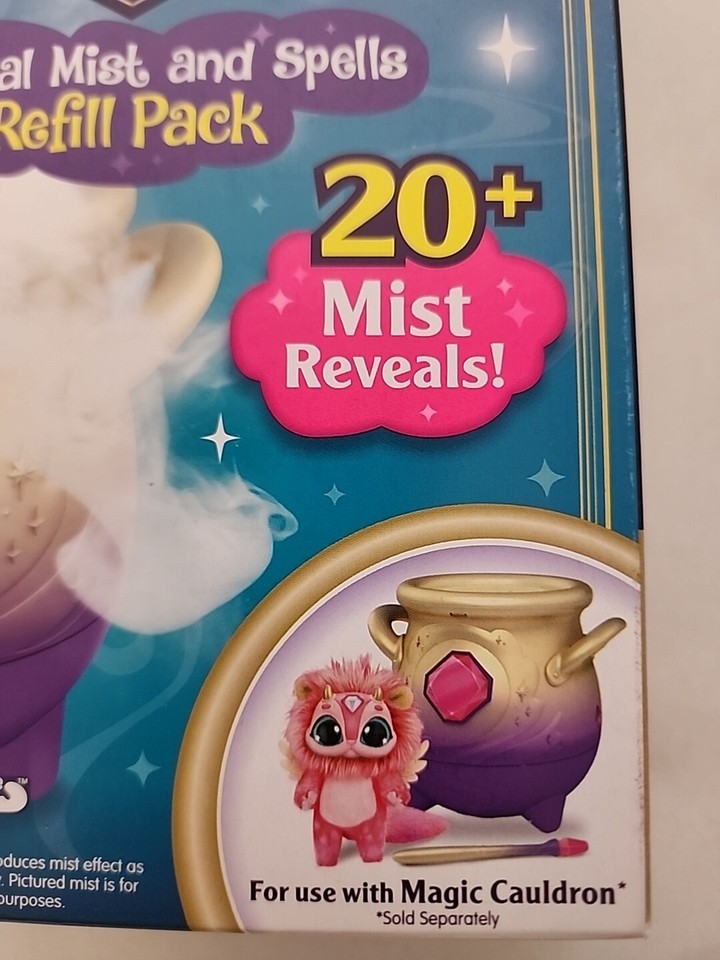 Magic Mixies Magical Mist and Spells Refill Pack for Magic Cauldron New ...
