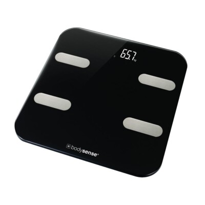 Bodysense Body Analysis Bathroom Scales with 180kg Capacity & Wireless ...
