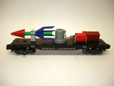 969 American Flyer Rocket Launcher Flatcar [Lot II9-F9] | eBay