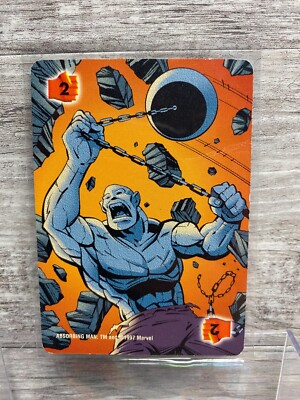 Marvel OVERPOWER Absorbing Man Character TCG Card | eBay