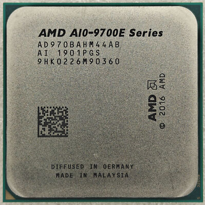 AMD A10-9700E Quad Core APU 3.0GHz 2MB Socket AM4 Radeon R7 series CPU ...