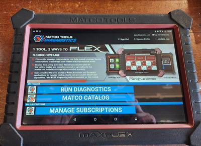 ⚡MATCO MAXFLEX DIAGNOSTIC SCANNER Tool TBX304F WiFi ANDROID *TESTED* | eBay