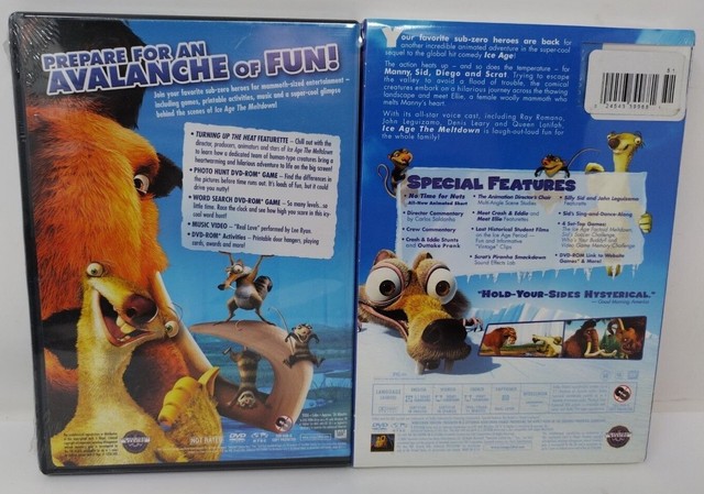 Ice Age The Meltdown and Chillin' With Scrat DVDs for sale online | eBay