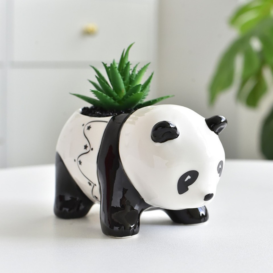 Indoor Flower Pot Cartoon Flowerpot Animal Cute Succulent Ceramic ...