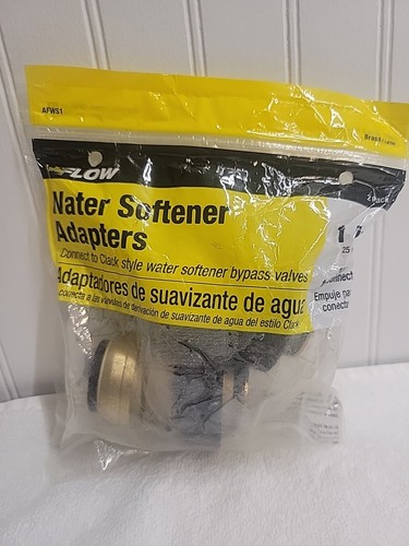 Apollo Flow Water Softener Adapters 1 inch 25MM 2 Pack Brass AFWS1 ...